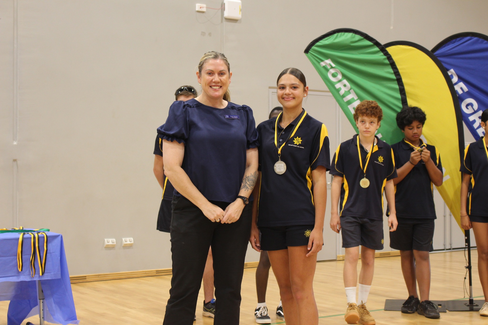 Athletics Carnival Assembly - Hedland Senior High School