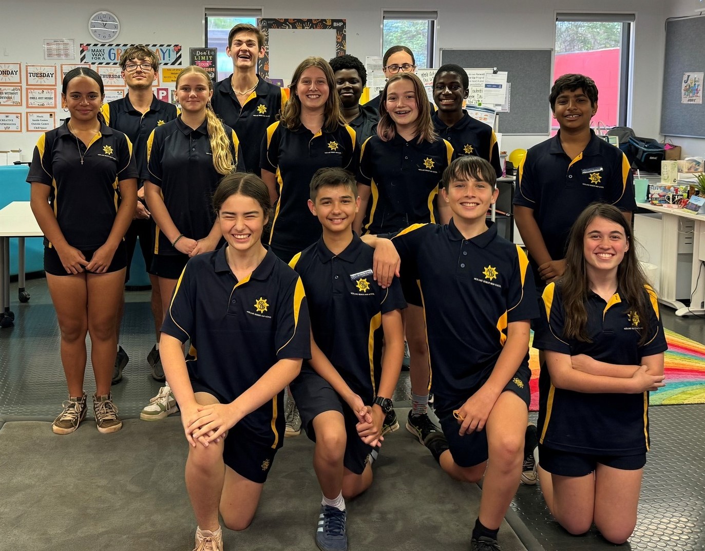 Year 8 2025 Student Leaders - Hedland Senior High School